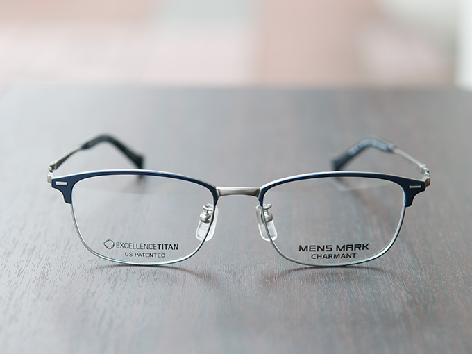 メンズマークシャルマンのフレームで強度近視のお客様のメガネをお作りしました | 滋賀県 大津の眼鏡・補聴器専門店 メガネのイマホリ